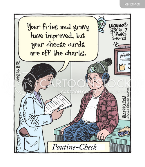 Cartoons und Karikaturen mit Bildungstests