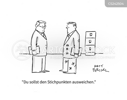 Cartoons und Karikaturen mit Stichpunkt