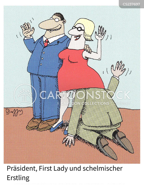 Cartoons und Karikaturen mit First Lady