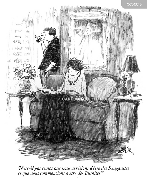 Dessins humoristique et caricaturés avec Reaganite