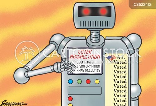 Ai Bots Cartoons and Comics - funny pictures from CartoonStock
