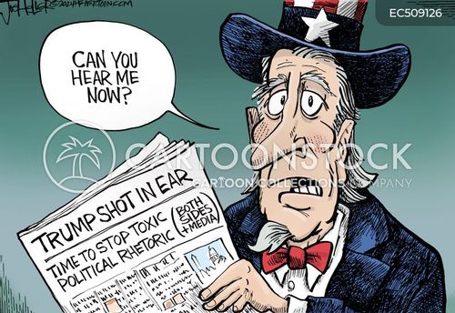 Bullets Or Ballots Cartoons and Comics - funny pictures from CartoonStock