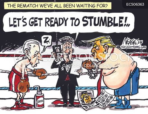 Presidential Matchup Cartoons and Comics - funny pictures from CartoonStock