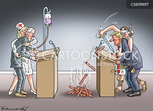 Trump's Age Cartoons and Comics - funny pictures from CartoonStock