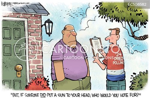 Presidential Polling Cartoons and Comics - funny pictures from CartoonStock