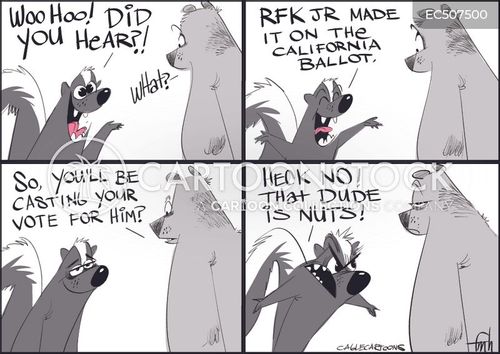 Rfk Jr. Robert F. Kennedy Jnr. Cartoons and Comics - funny pictures ...