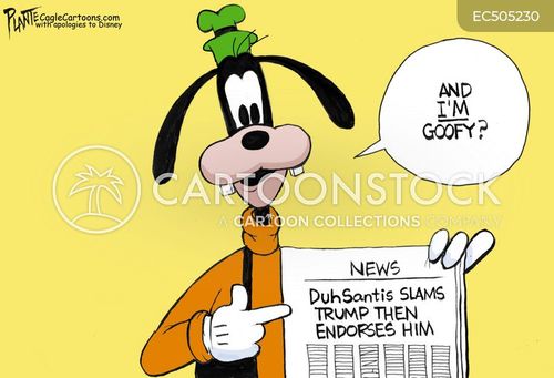 Goofy Disney Cartoons and Comics - funny pictures from CartoonStock