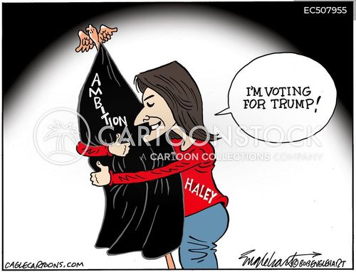 Nikki Haley Election Campaign Cartoons and Comics - funny pictures from ...