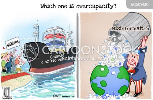 Overcapacity Cartoons and Comics - funny pictures from CartoonStock