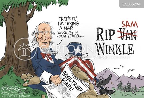 Rip Van Winkle Cartoons and Comics - funny pictures from CartoonStock