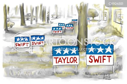 Swiftie Cartoons and Comics - funny pictures from CartoonStock