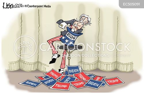 Trump-and-biden-2020 Cartoons and Comics - funny pictures from CartoonStock