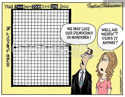 Electorate Turnout Cartoons and Comics - funny pictures from CartoonStock