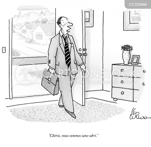 Dessins humoristique et caricaturés avec Aide Au Logement