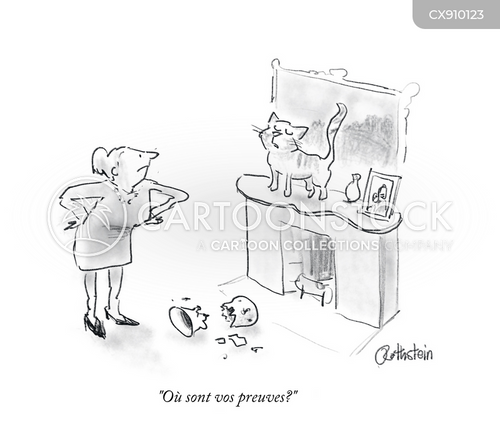 Dessins humoristique et caricaturés avec Preuve Corroborante