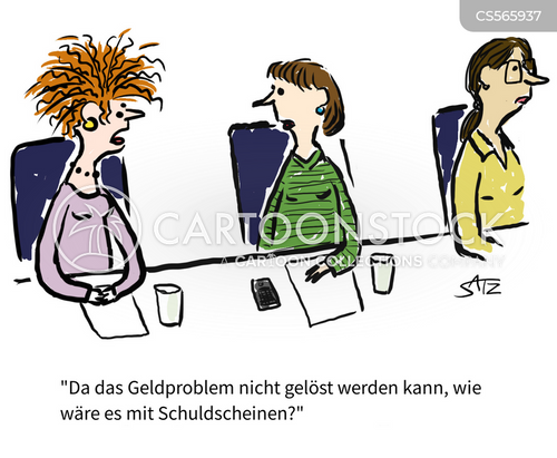 Cartoons und Karikaturen mit Problem