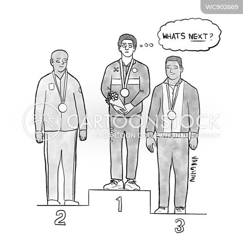 Athletic Excellence Cartoons and Comics - funny pictures from CartoonStock