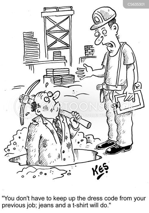 Clothing Mismatch Cartoons and Comics - funny pictures from CartoonStock