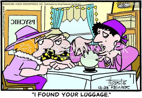 Psychic Mishap Cartoons and Comics - funny pictures from CartoonStock