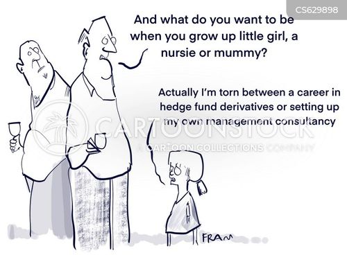 Gender Stereotypes Cartoons and Comics - funny pictures from CartoonStock