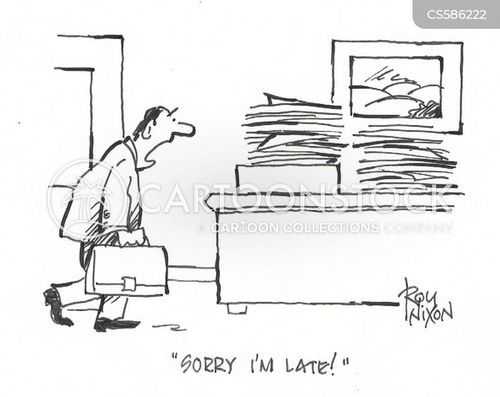 Late Submission Cartoons and Comics - funny pictures from CartoonStock