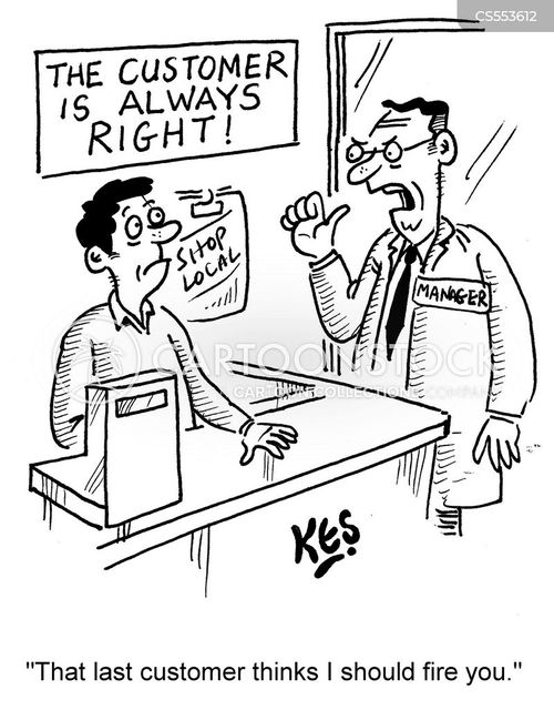 Store Owner Cartoons and Comics - funny pictures from CartoonStock