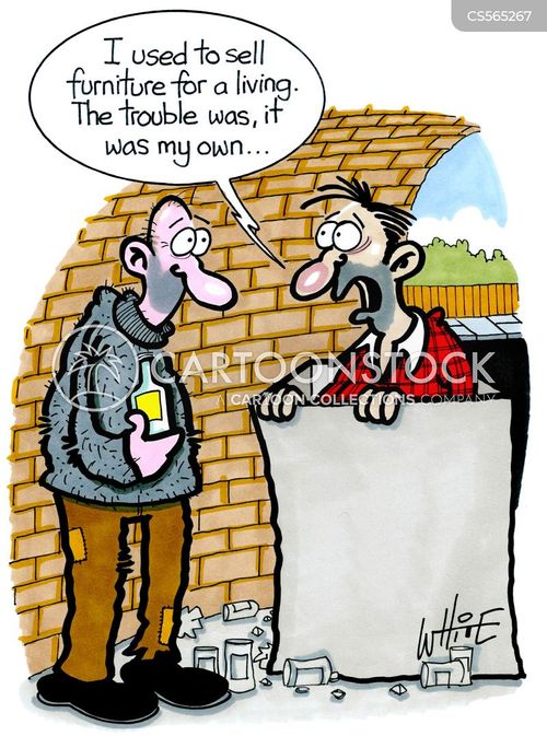 Elder Poverty Cartoons and Comics - funny pictures from CartoonStock