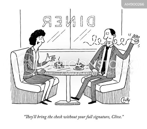 Check Stub Cartoons and Comics - funny pictures from CartoonStock