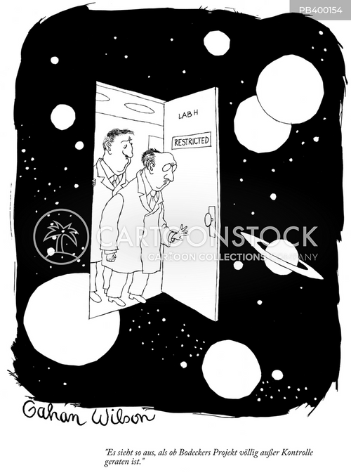 Cartoons und Karikaturen mit Naturwissenschaftliche Projekte