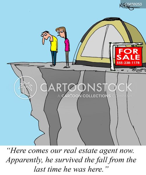 Real Estate Agent Cartoons and Comics - funny pictures from CartoonStock