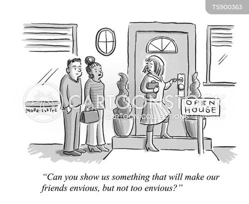 Patio Envy Cartoons and Comics - funny pictures from CartoonStock