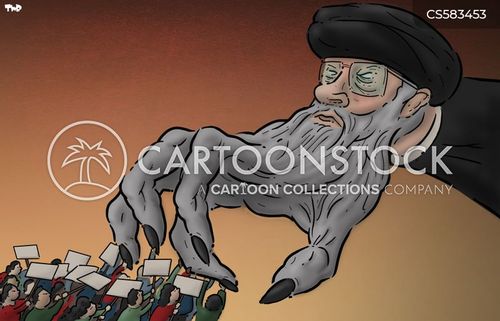 Khomeini Cartoons and Comics - funny pictures from CartoonStock