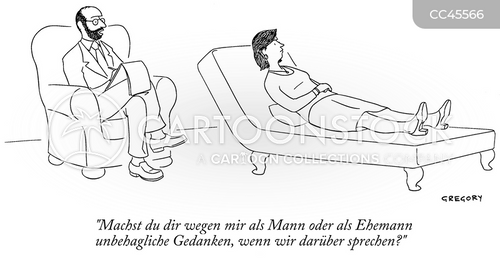 Cartoons und Karikaturen mit Psychologische Therapie