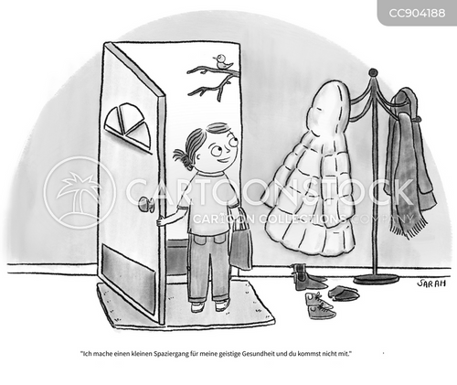 Cartoons und Karikaturen mit Psychisch Gesund