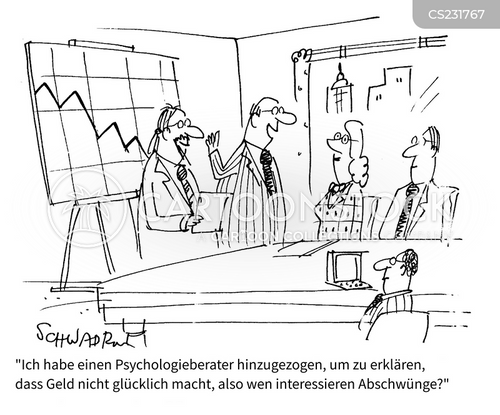 Cartoons und Karikaturen mit Berater