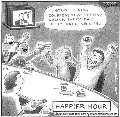 Happy Hour Cartoons and Comics - funny pictures from CartoonStock