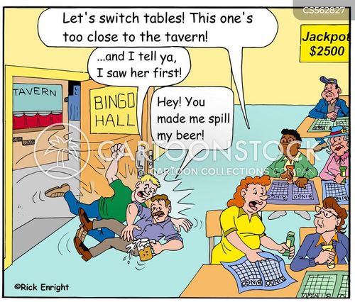 Bingo Game Cartoons and Comics - funny pictures from CartoonStock