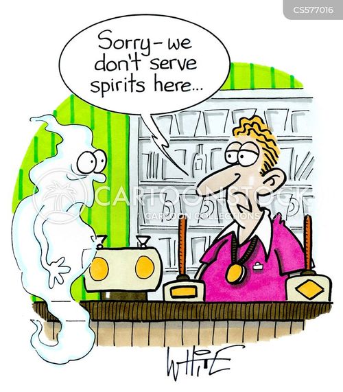 Drinking Spirits Cartoons and Comics - funny pictures from CartoonStock