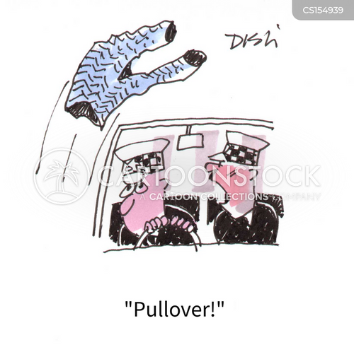 Cartoons und Karikaturen mit Pull-over