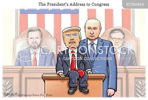 President's Address Cartoons and Comics - funny pictures from CartoonStock