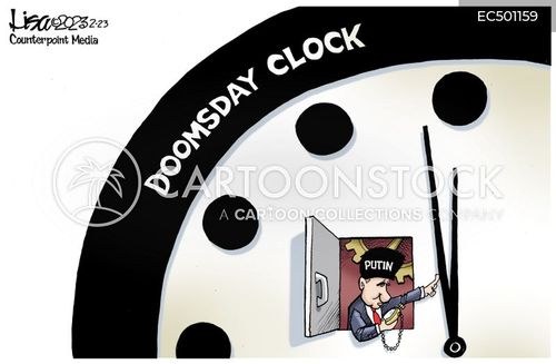 Doomsday Clock Cartoons and Comics - funny pictures from CartoonStock