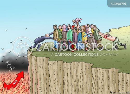 Push Comes To Shove Cartoons and Comics - funny pictures from CartoonStock