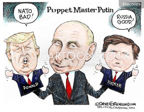 Siding With Putin Cartoons and Comics - funny pictures from CartoonStock