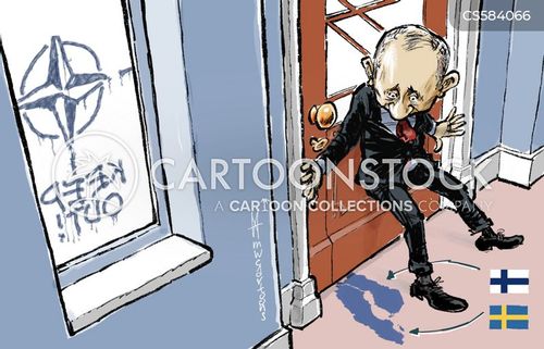 Nato Borders Cartoons and Comics - funny pictures from CartoonStock