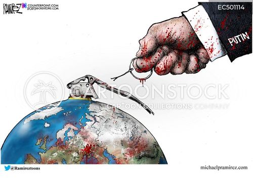 Global Conflicts Cartoons and Comics - funny pictures from CartoonStock