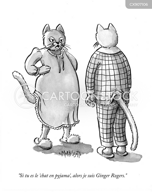 Dessins humoristique et caricaturés avec Pyjamas