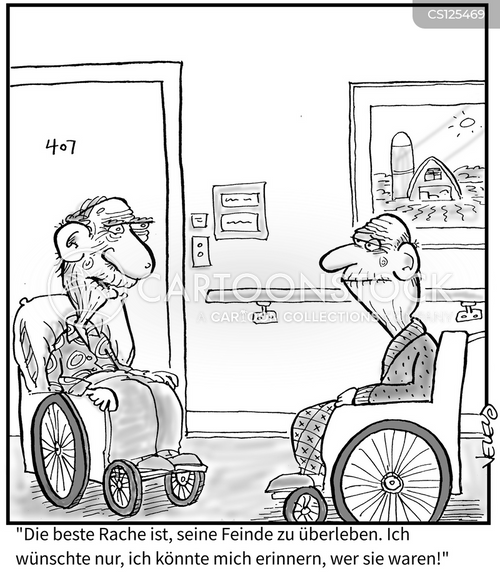 Cartoons und Karikaturen mit Posthume Rache