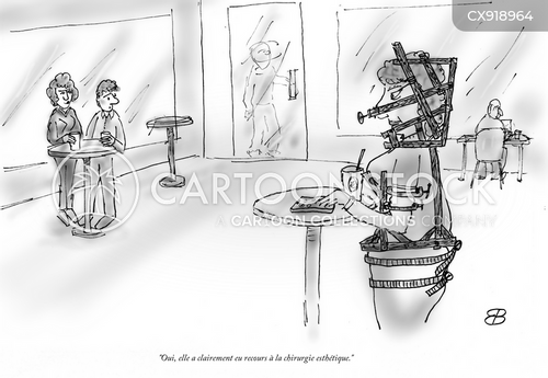 Dessins humoristique et caricaturés avec Chirurgies Cardiaques