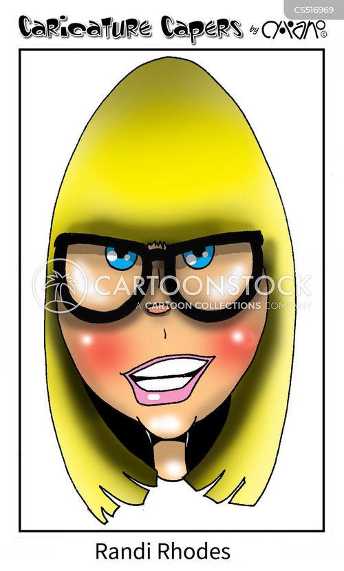 Cartoons und Karikaturen mit Randi Rhodes