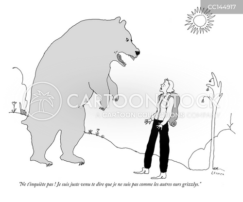 Dessins humoristique et caricaturés avec Randonneur